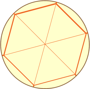 Creating a triangle in a circle