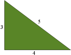The 3, 4, 5 right triangle - Math Central